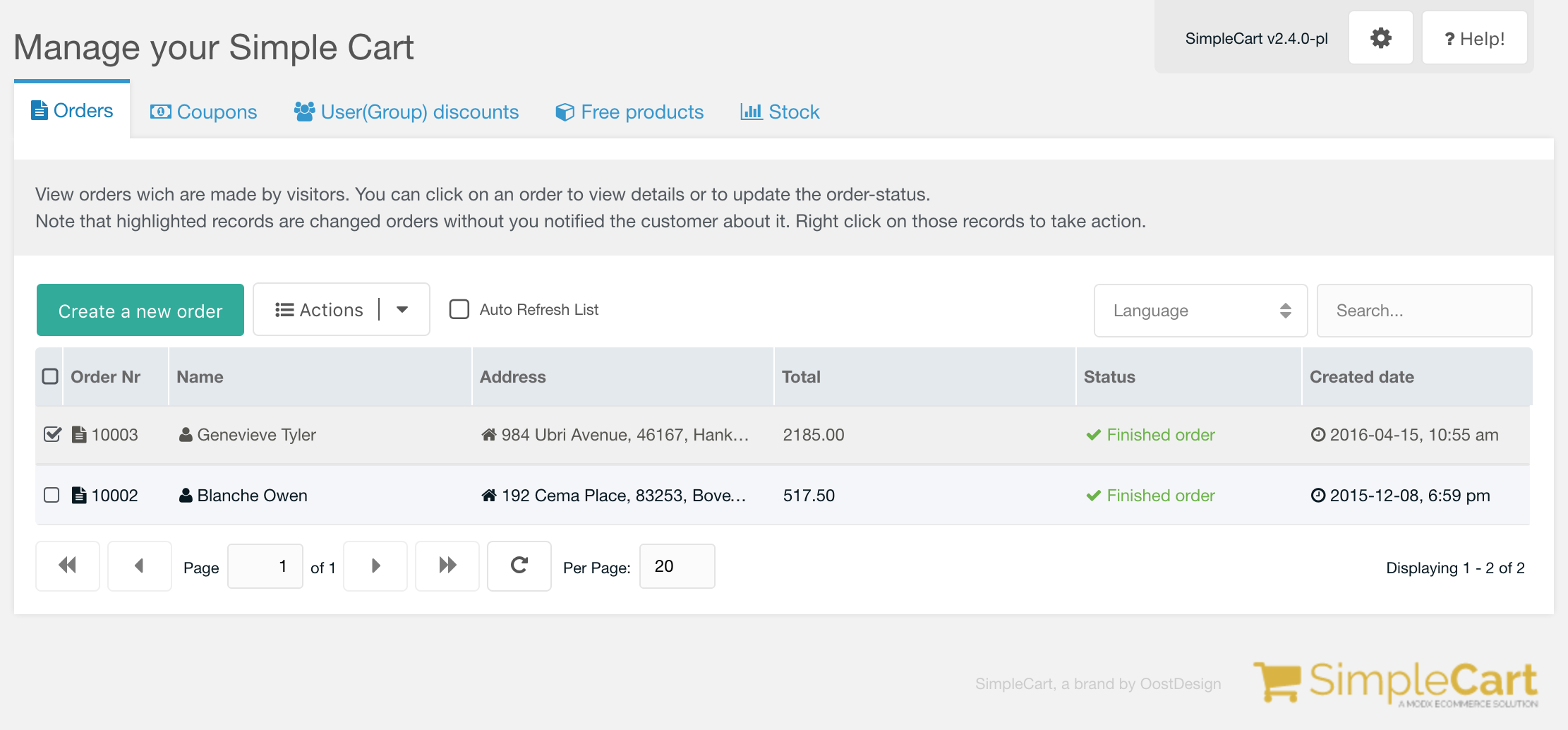SimpleCart 2.4 is out • modmore.com